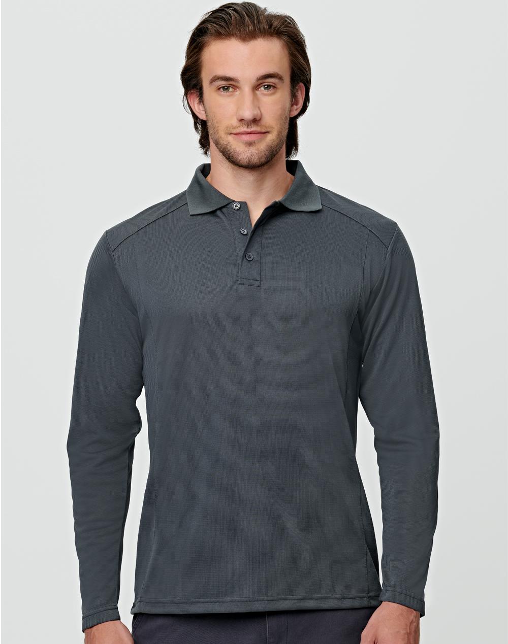 PS89 LUCKY BAMBOO LONG SLEEVE POLO Mens – Winning Spirit Warehouse