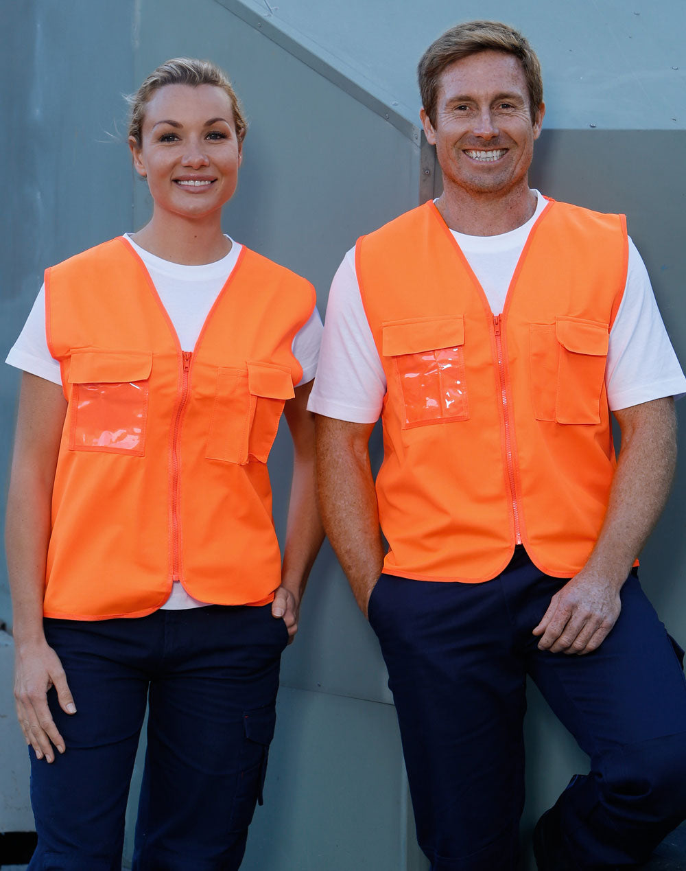 AIW SW41 Hi-Vis SAFETY VEST with ID POCKET – Winning Spirit Warehouse
